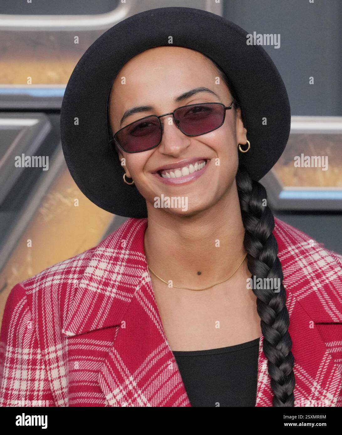 Los Angeles, USA. 24th Feb, 2025. Ruhee Dosani arrives at Netflix's THE ...