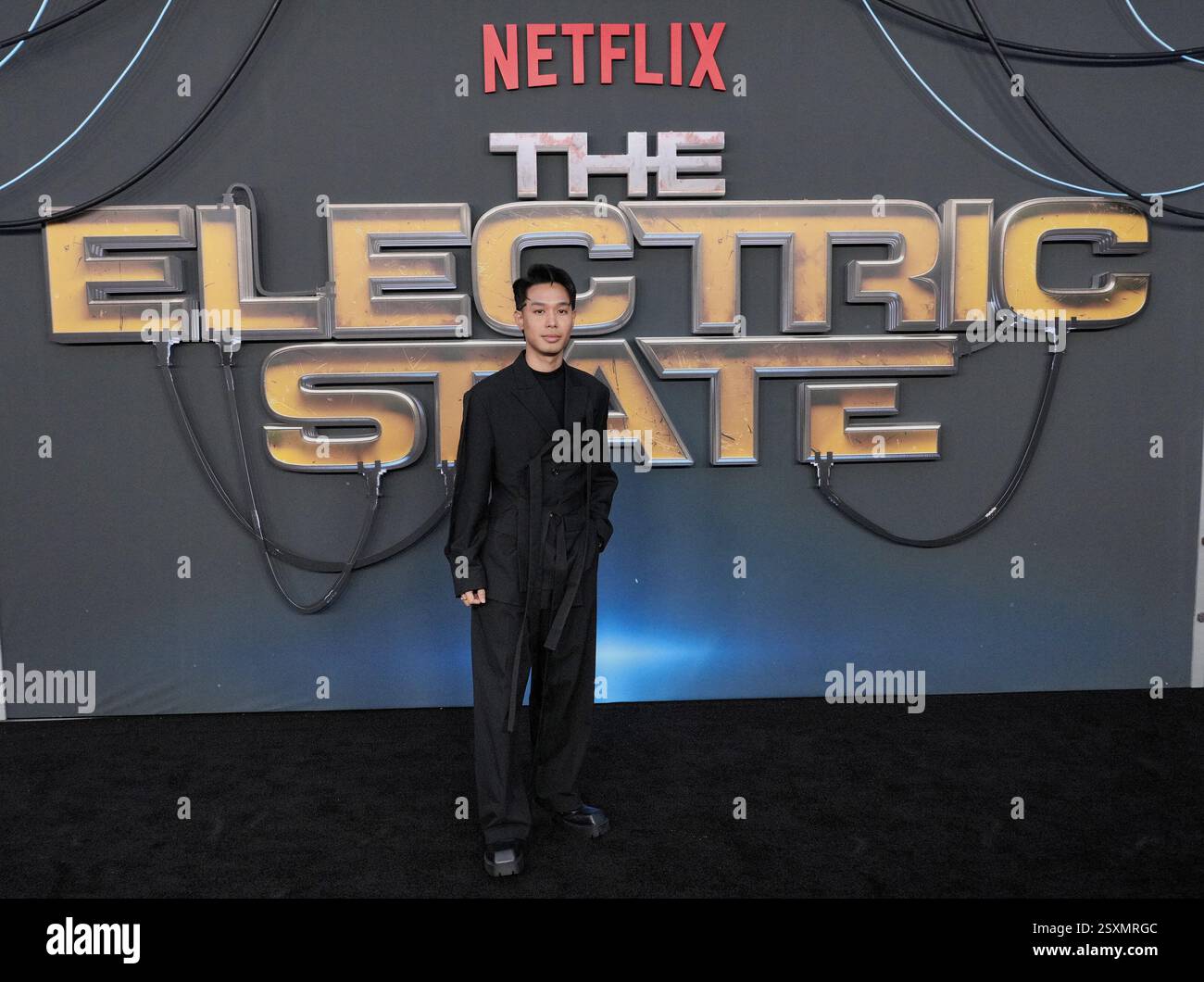 Daniel Cheang arrives at Netflix's THE ELECTRIC STATE World Premiere held at The Egyptian ...