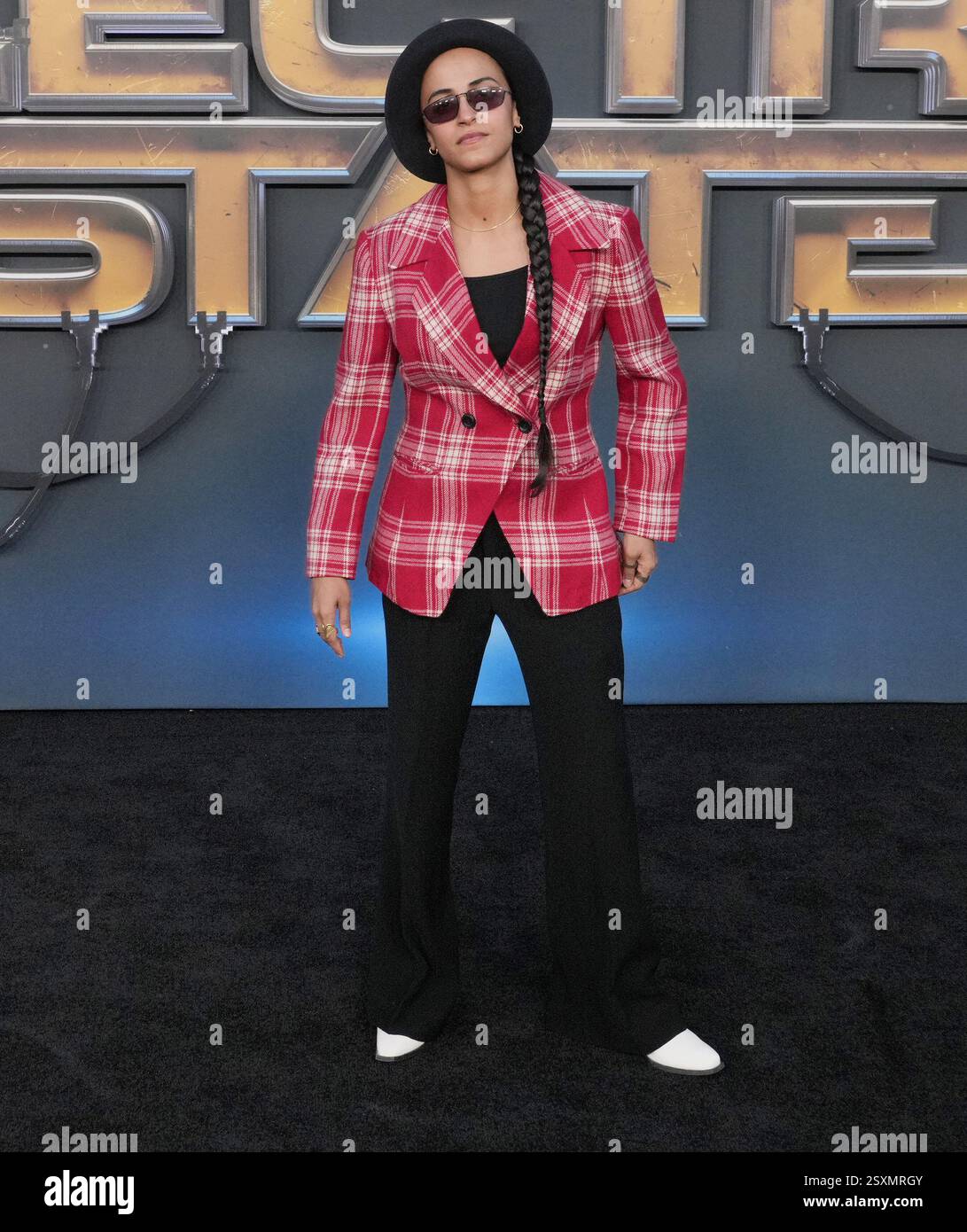 Los Angeles, USA. 24th Feb, 2025. Ruhee Dosani arrives at Netflix's THE ...