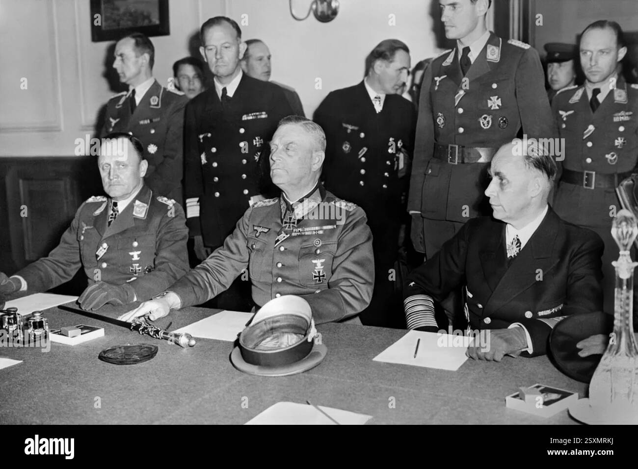 German General Hans-Jurgen Stumpff of the Luftwaffe, German Field ...