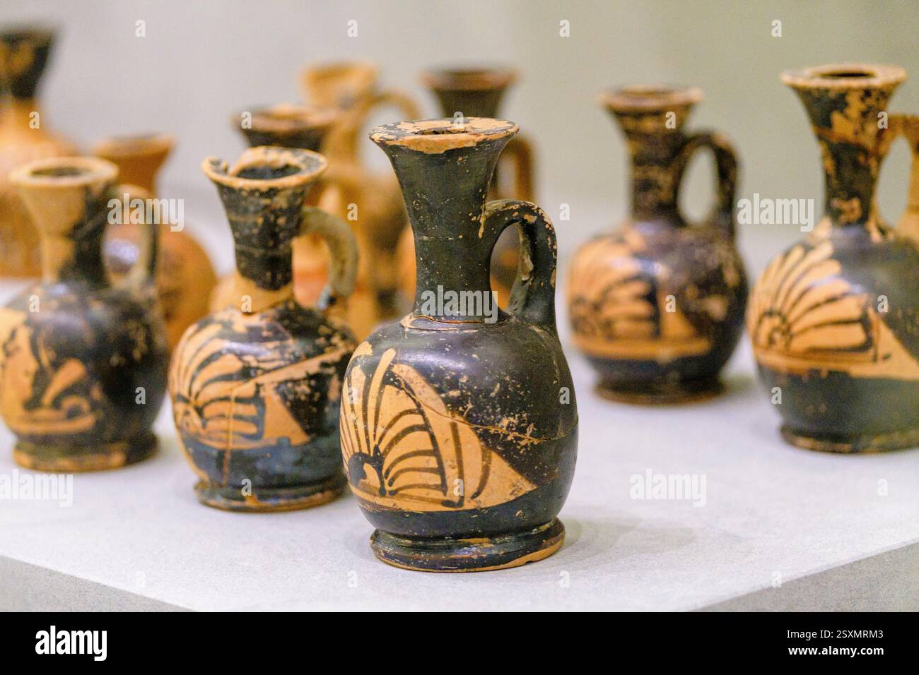 Greek Lecythos, 400-300 BC, Archaeological Museum of Ibiza and ...