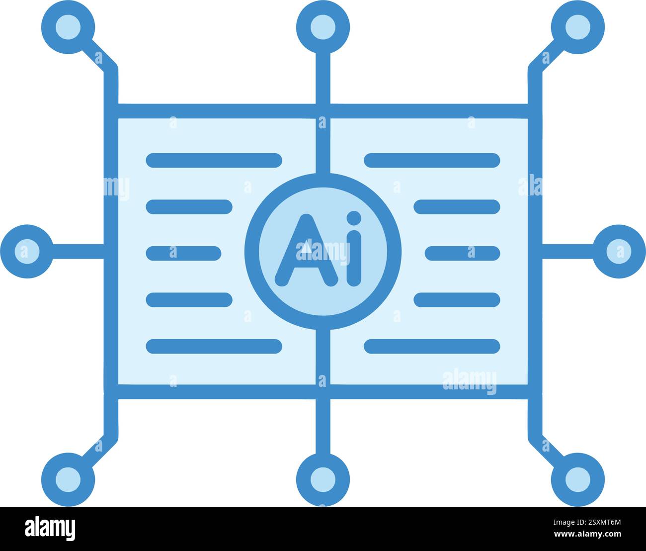 AI in Education data processing icon Stock Vector Image & Art - Alamy