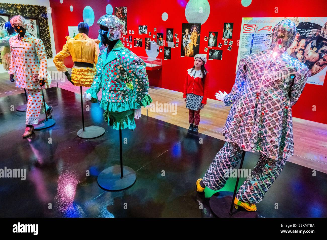 London, UK. 25 Feb 2025. Outfits in Room 2 - Club:Would you let ...