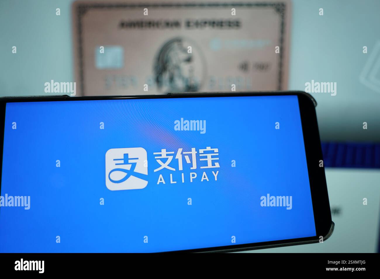 SHANGHAI, CHINA - FEBRUARY 25, 2025 - A picture shows the LOGO of ...