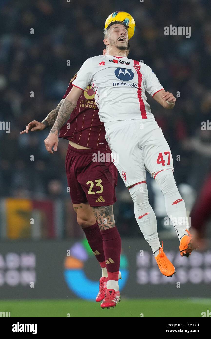 Roma, Italia. 24th Feb, 2025. Monza's Dany Mota during the Serie A ...