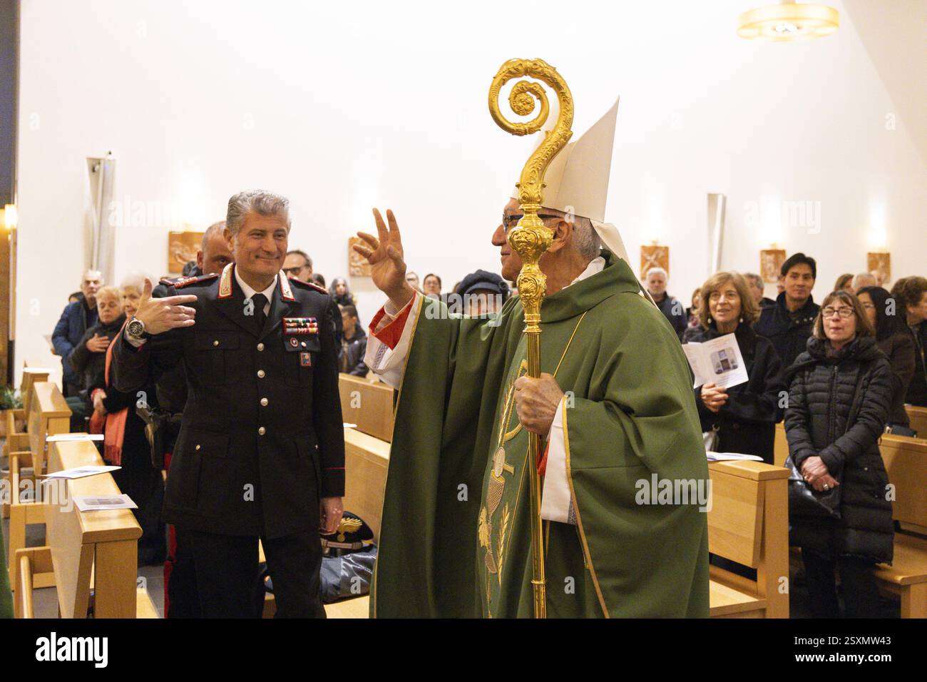 Rome, Ita. 22nd Feb, 2025. **NO LIBRI** Italy, Rome, 2025/2/22 Cardinal ...