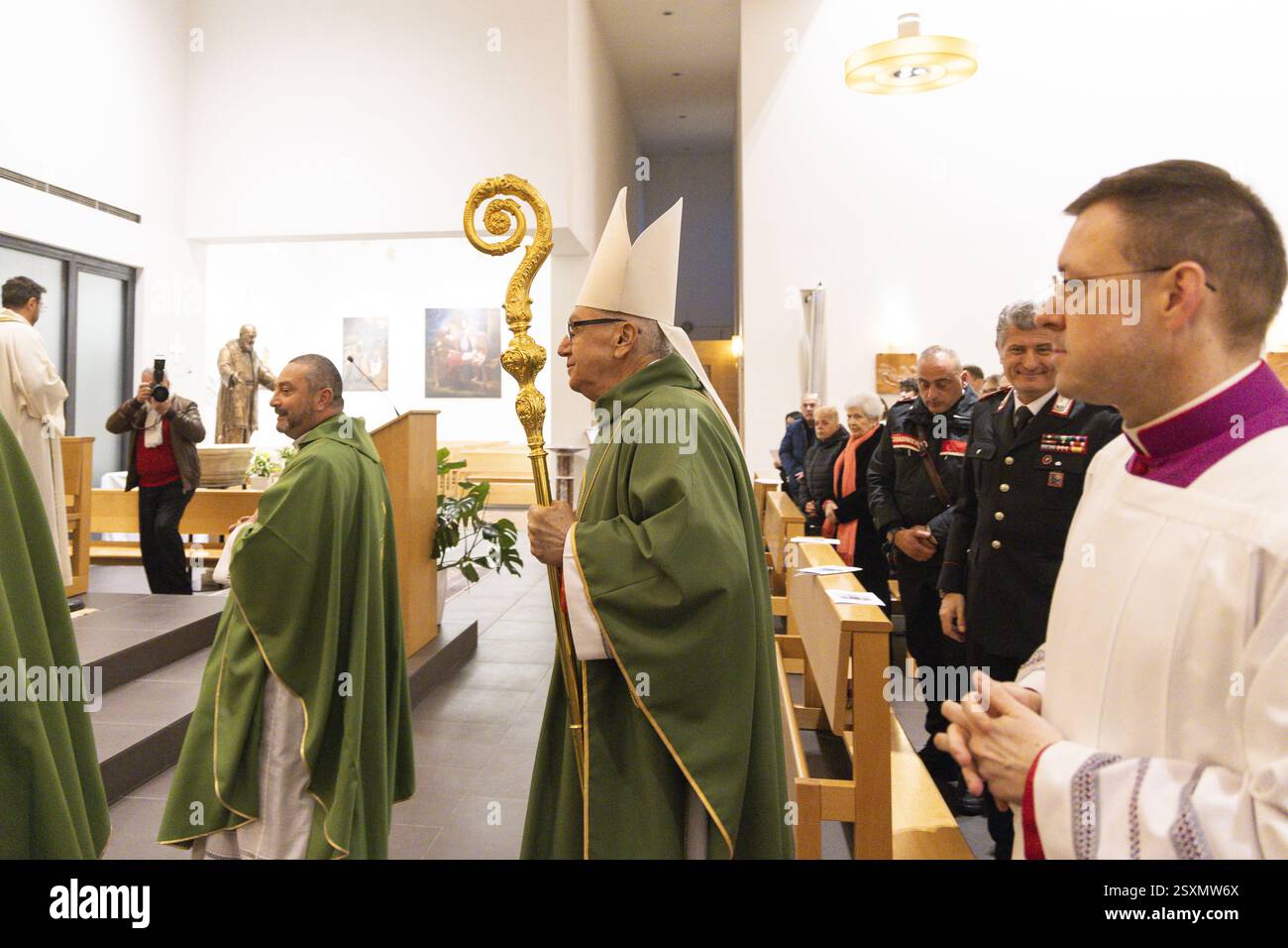 Rome, Ita. 22nd Feb, 2025. **NO LIBRI** Italy, Rome, 2025/2/22 Cardinal ...