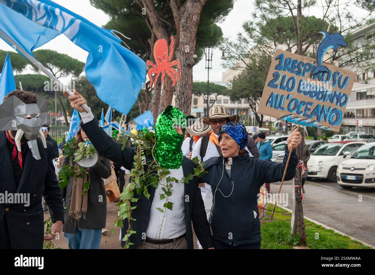 February 25, 2025 - Rome, Italy: Multispecies Assembly in conjunction ...