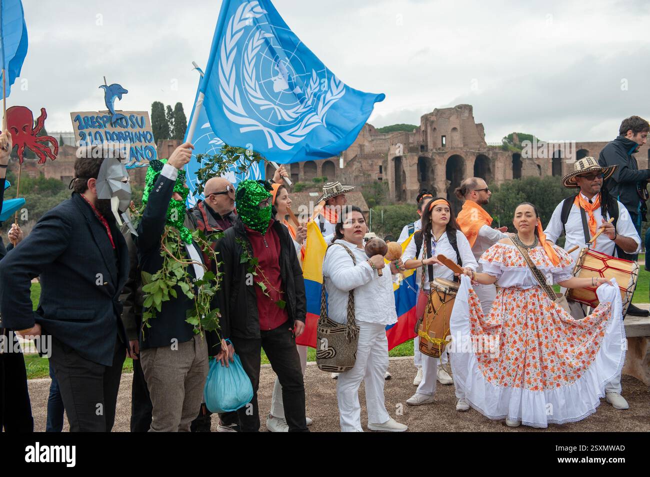 February 25, 2025 - Rome, Italy: Multispecies Assembly in conjunction ...