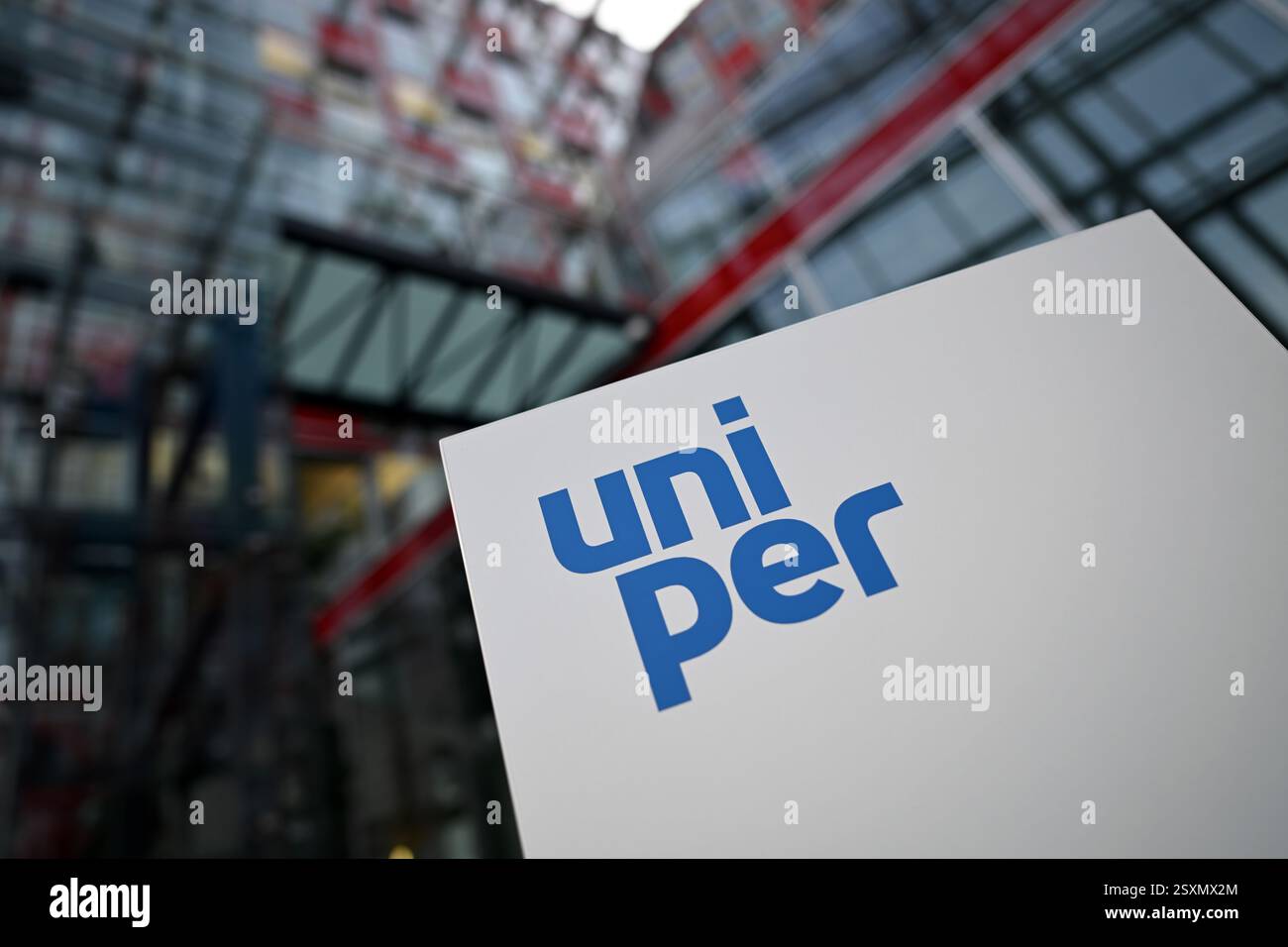Duesseldorf, Germany. 25th Feb, 2025. View of the Uniper headquarters ...
