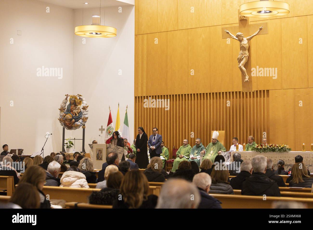 **NO LIBRI** Italy, Rome, 2025/2/22 Cardinal Carlos Gustavo Castillo ...