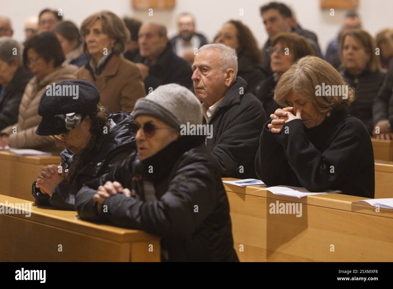 Rome, Ita. 22nd Feb, 2025. **NO LIBRI** Italy, Rome, 2025/2/22 Cardinal ...