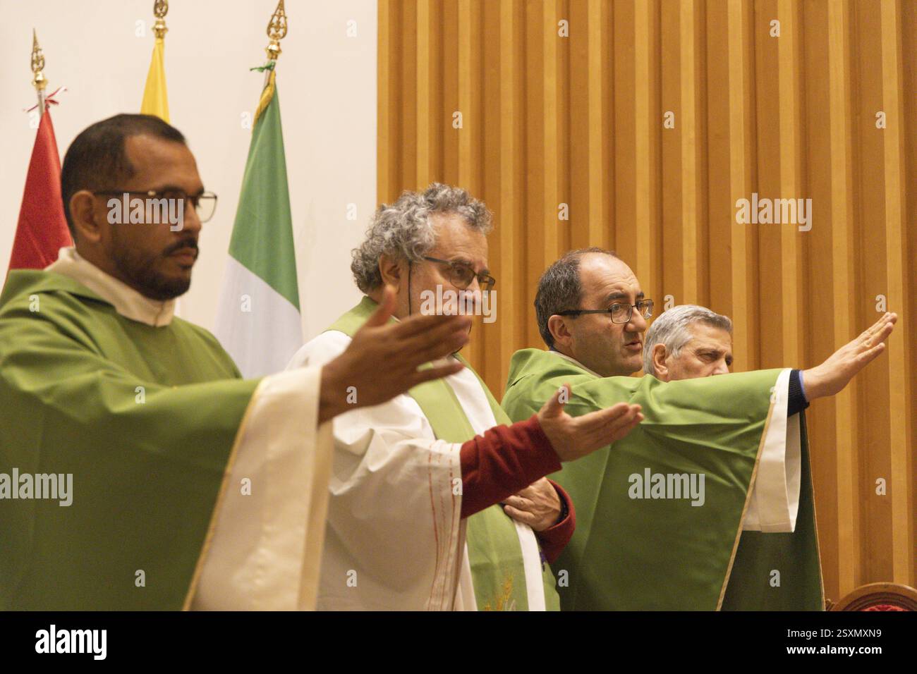 **NO LIBRI** Italy, Rome, 2025/2/22 Cardinal Carlos Gustavo Castillo ...