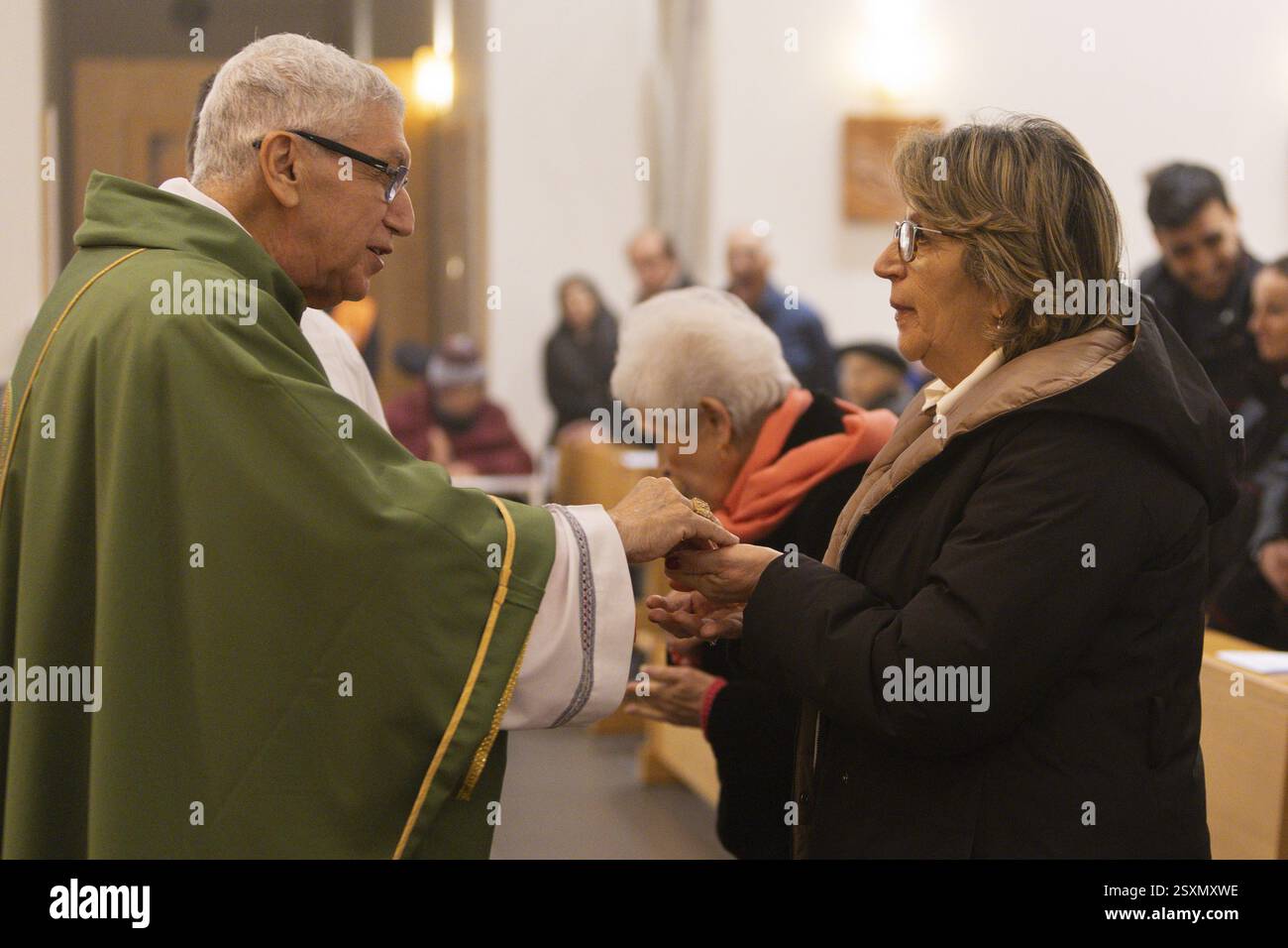 **NO LIBRI** Italy, Rome, 2025/2/22 Cardinal Carlos Gustavo Castillo ...