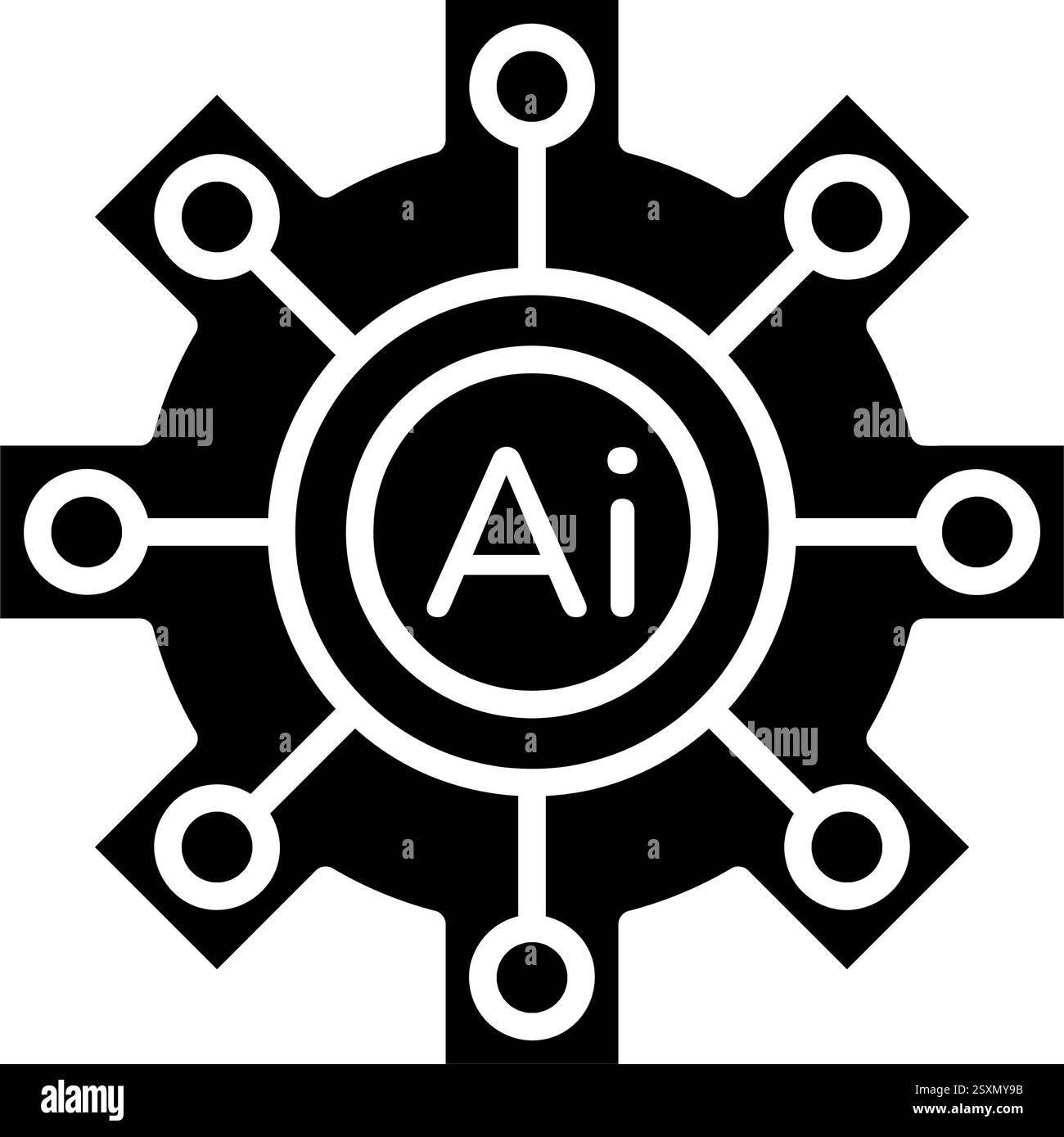Generative AI gear icon Stock Vector Image & Art - Alamy