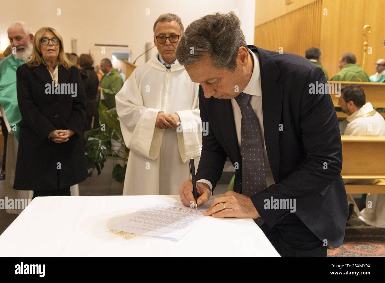 **NO LIBRI** Italy, Rome, 2025/2/22 Cardinal Carlos Gustavo Castillo ...