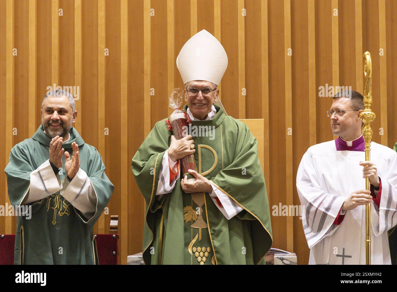 **NO LIBRI** Italy, Rome, 2025/2/22 Cardinal Carlos Gustavo Castillo ...