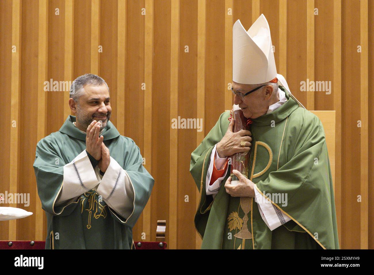 **NO LIBRI** Italy, Rome, 2025/2/22 Cardinal Carlos Gustavo Castillo ...