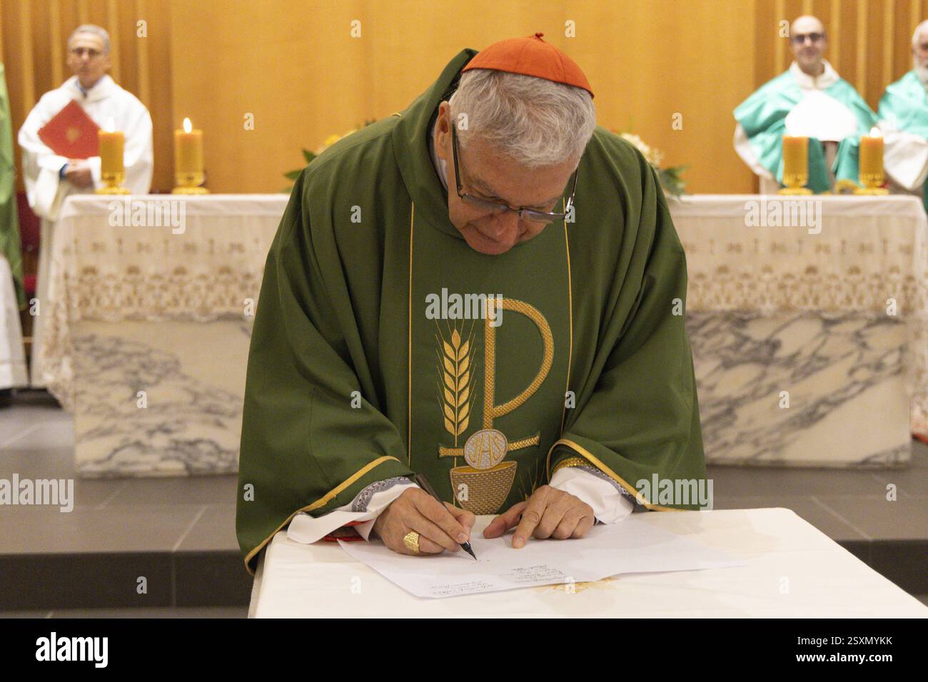 **NO LIBRI** Italy, Rome, 2025/2/22 Cardinal Carlos Gustavo Castillo ...