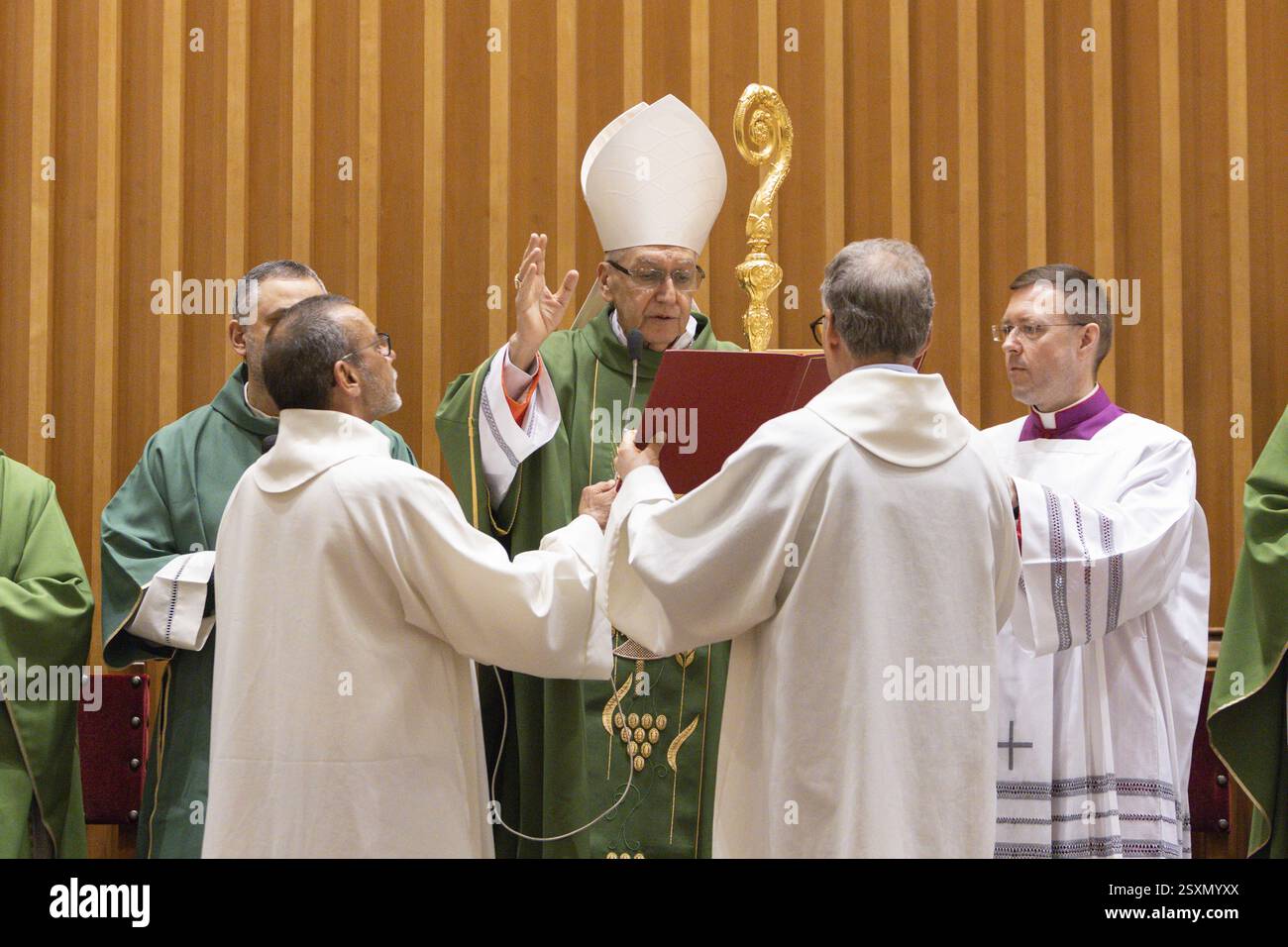 **NO LIBRI** Italy, Rome, 2025/2/22 Cardinal Carlos Gustavo Castillo ...