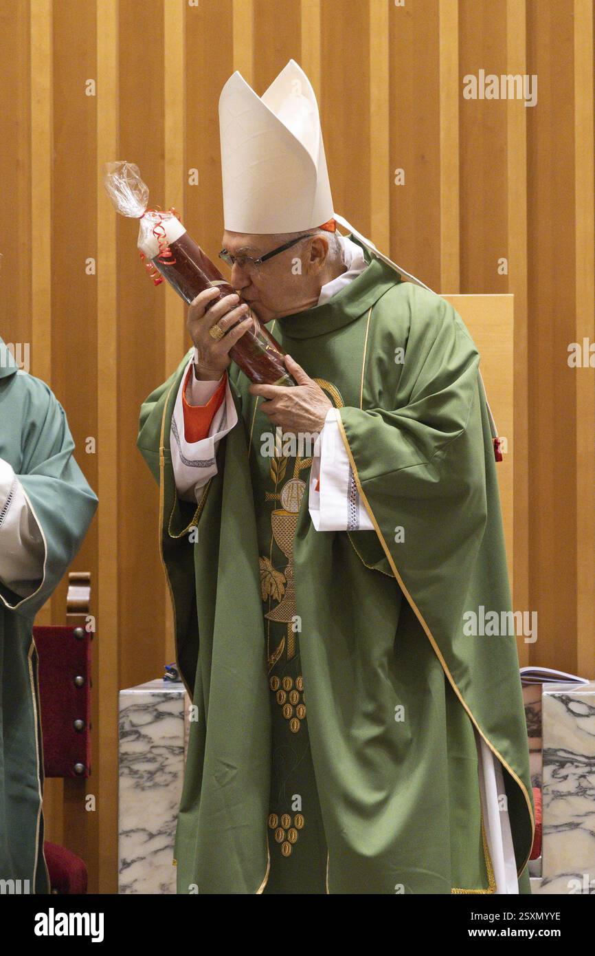 **NO LIBRI** Italy, Rome, 2025/2/22 Cardinal Carlos Gustavo Castillo ...