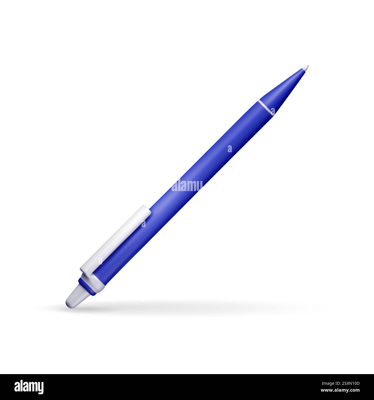 3D detailed classic ballpoint pen isolated Stock Vector Image & Art - Alamy