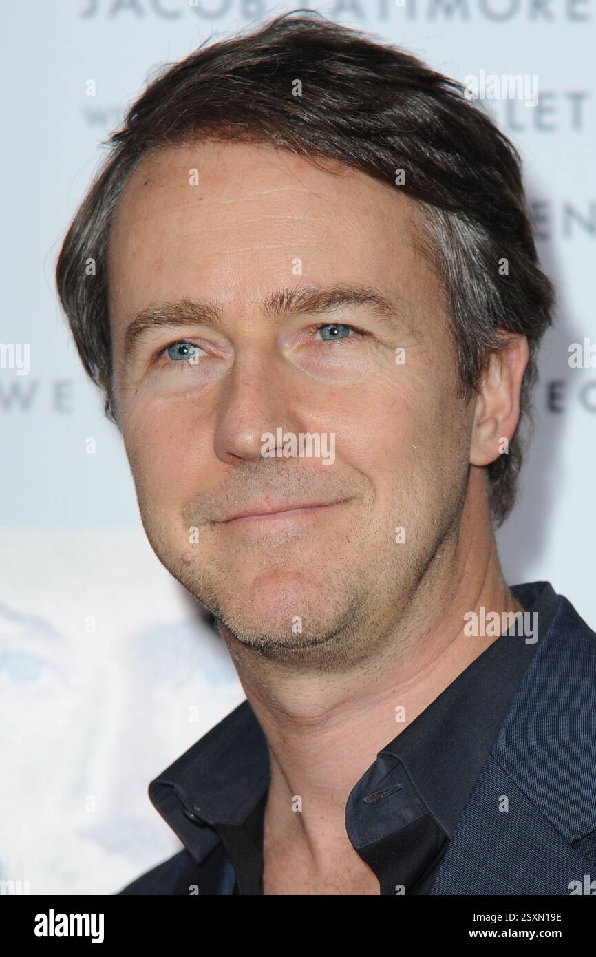 Ed Norton attending the 'Collateral Beauty' World Premiere at Frederick ...