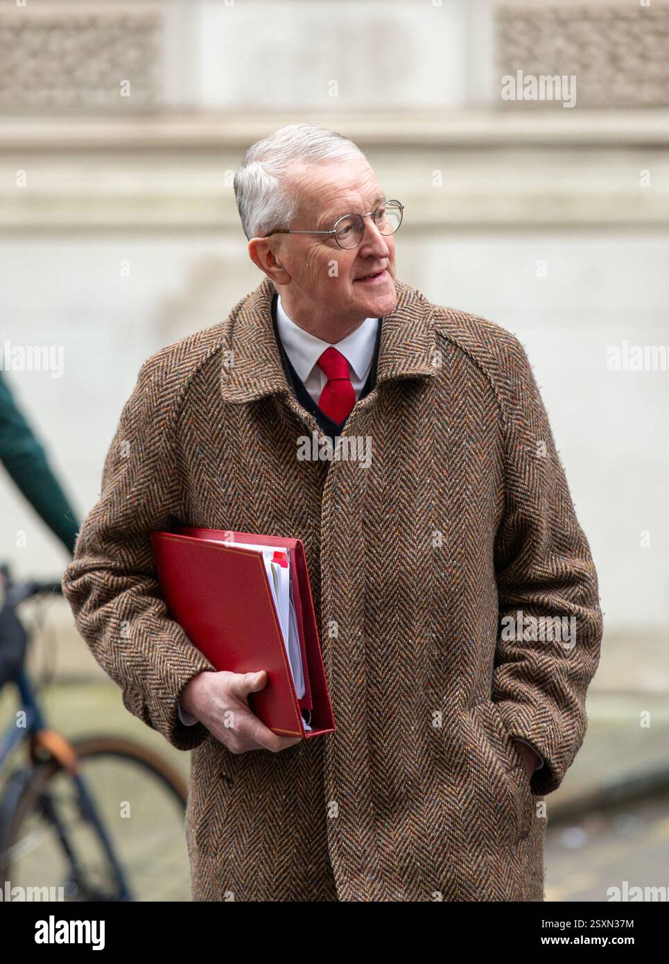 London, UK. 25th Feb, 2025. Rt Hon Hilary Benn, Secretary of State for ...
