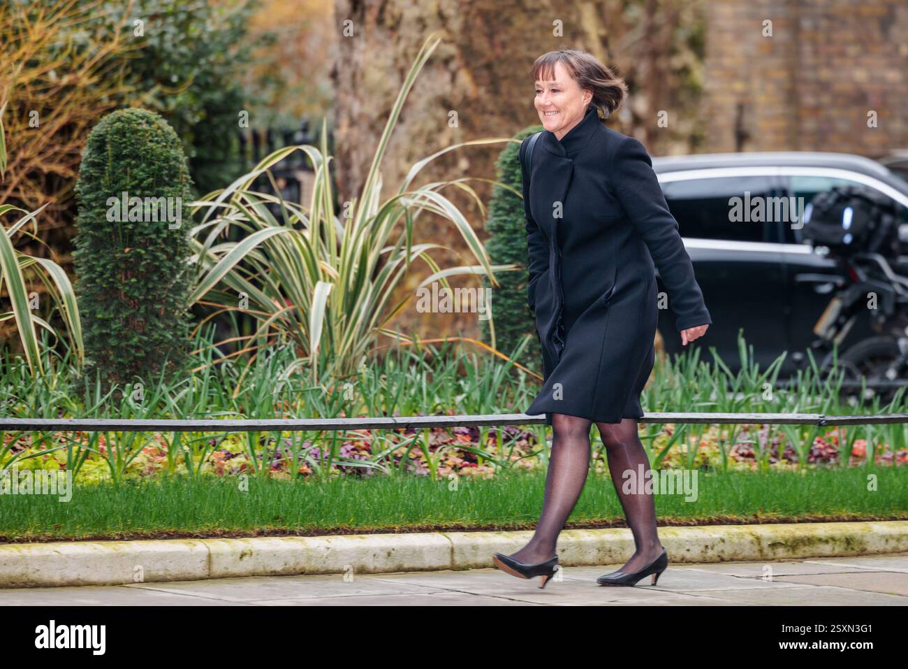 Downing Street, London, UK. 25th February 2025. Jo Stevens, Secretary ...
