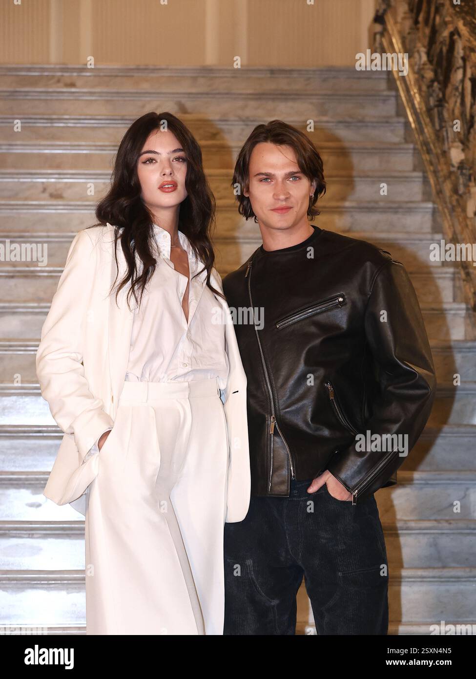 Rome, Italy. 25th Feb, 2025. Rome, Plaza Hotel, photocall Netflix ...