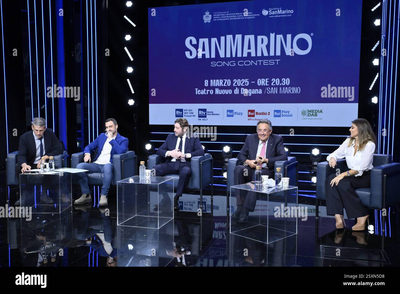 Rome, Italy. 25th Feb, 2025. Rome: Rai Headquarters in Via Asiago ...
