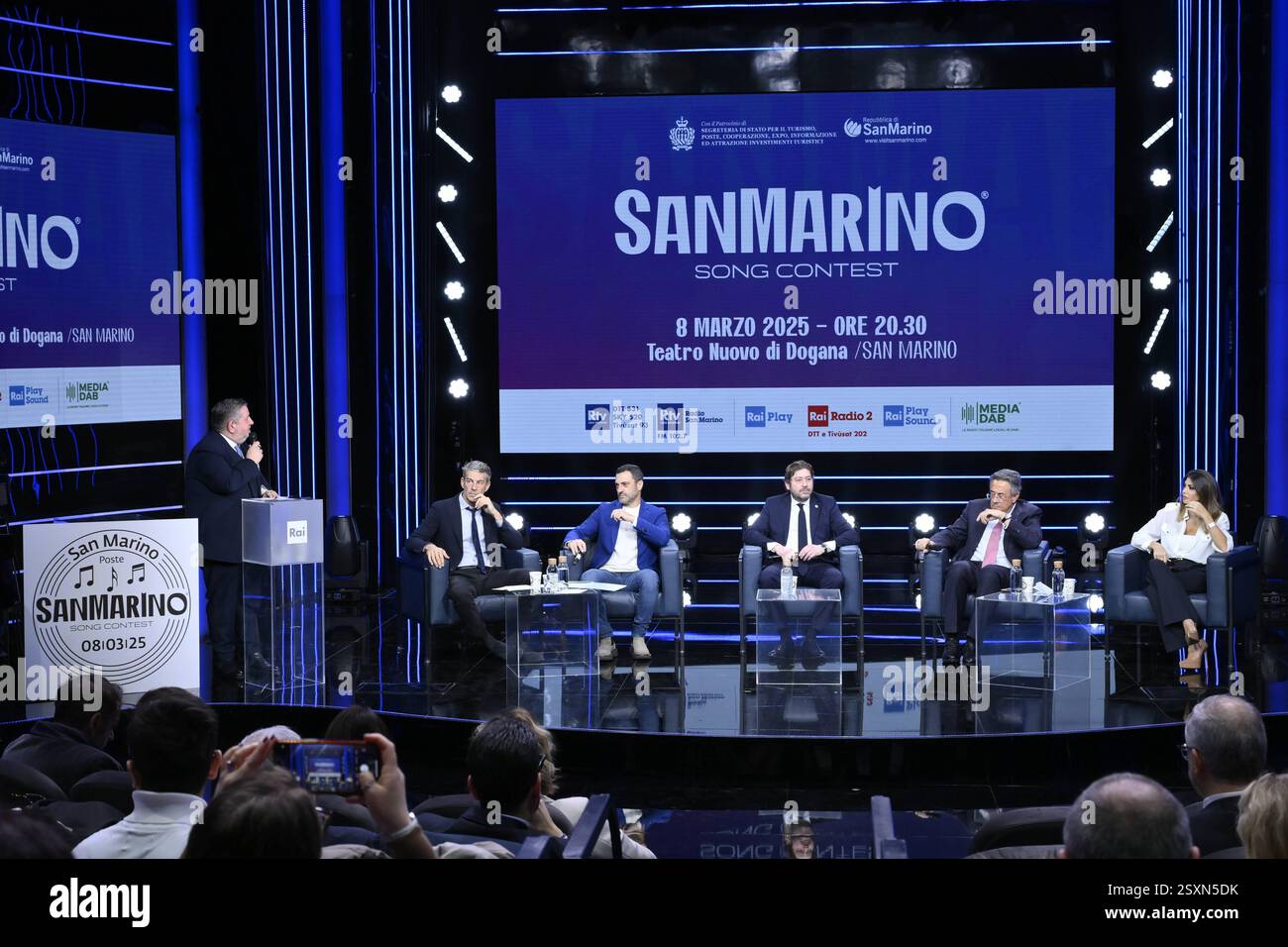Rome, Italy. 25th Feb, 2025. Rome: Rai Headquarters in Via Asiago ...