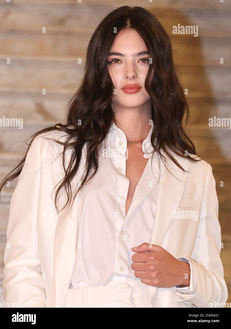 Rome, Italy. 25th Feb, 2025. Rome, Plaza Hotel, photocall Netflix series "The Leopard". In the ...