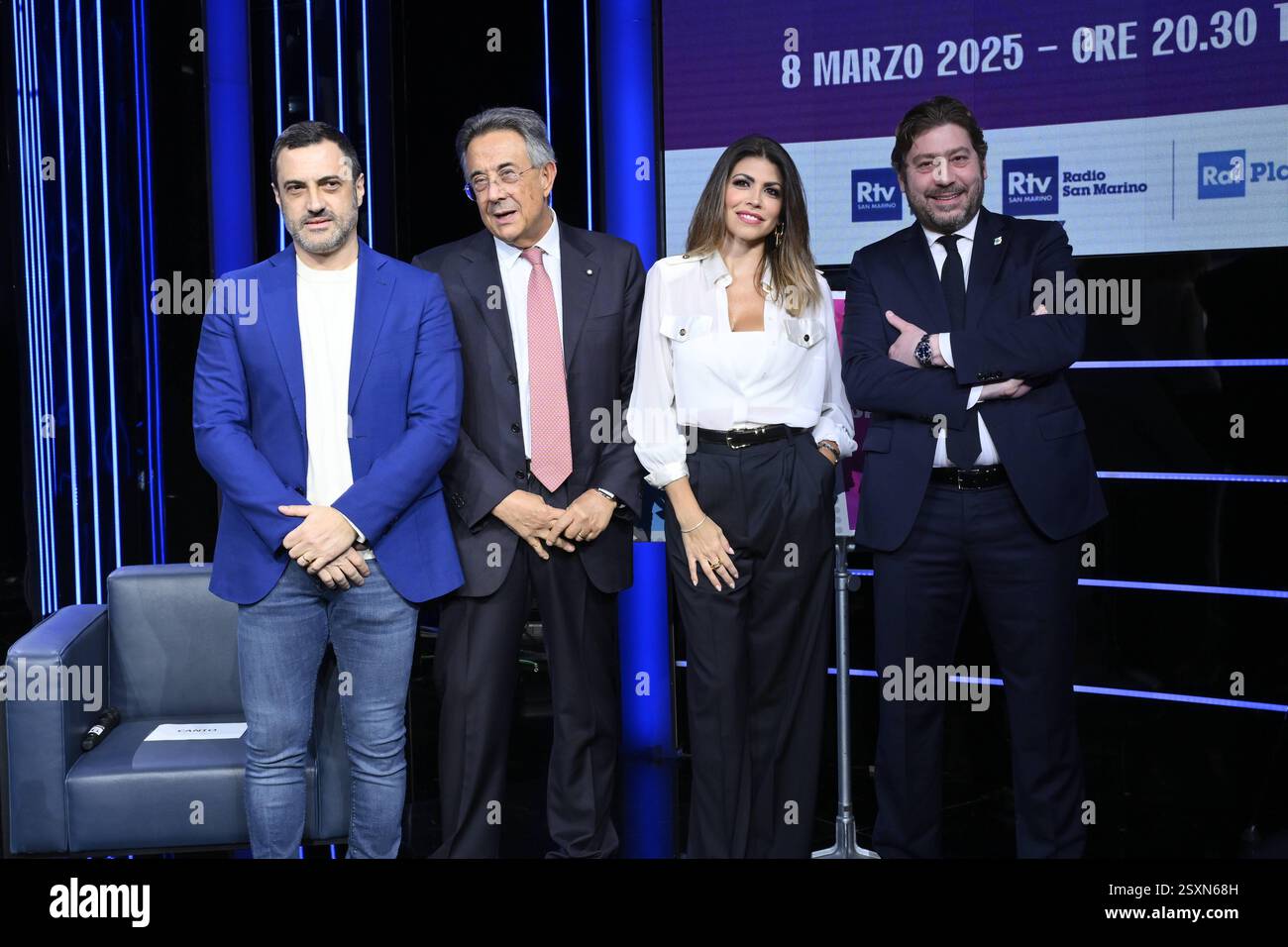 Rome: Rai Headquarters in Via Asiago. Presentation of the "San Marino ...