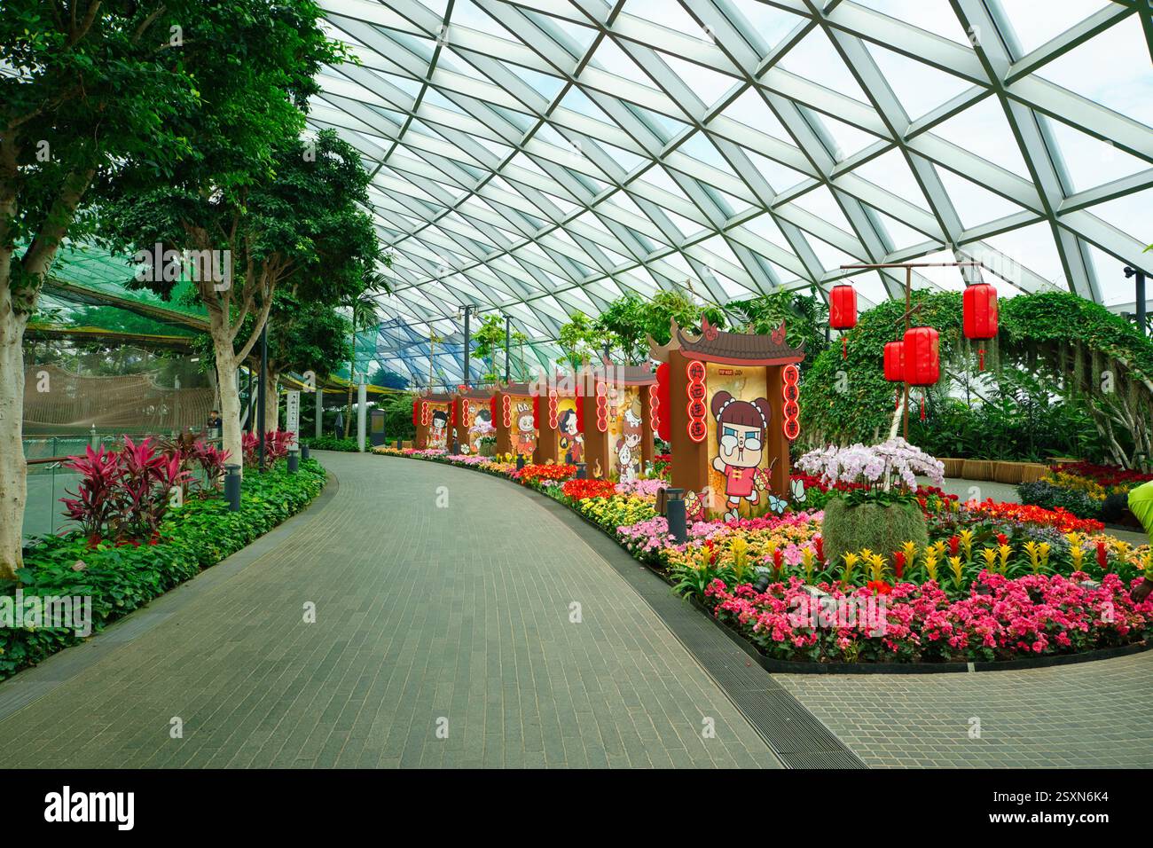 Canopy Park is Located at the L5 level of Jewel rain vortex dome in ...