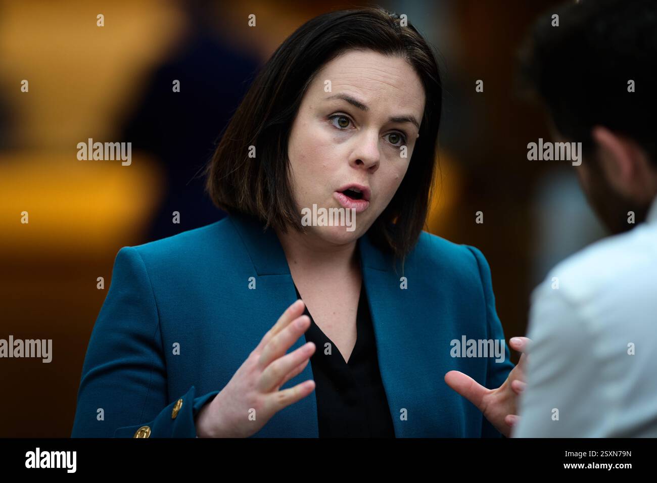 Edinburgh Scotland, UK 25 February 2025. Deputy First Minister Kate ...