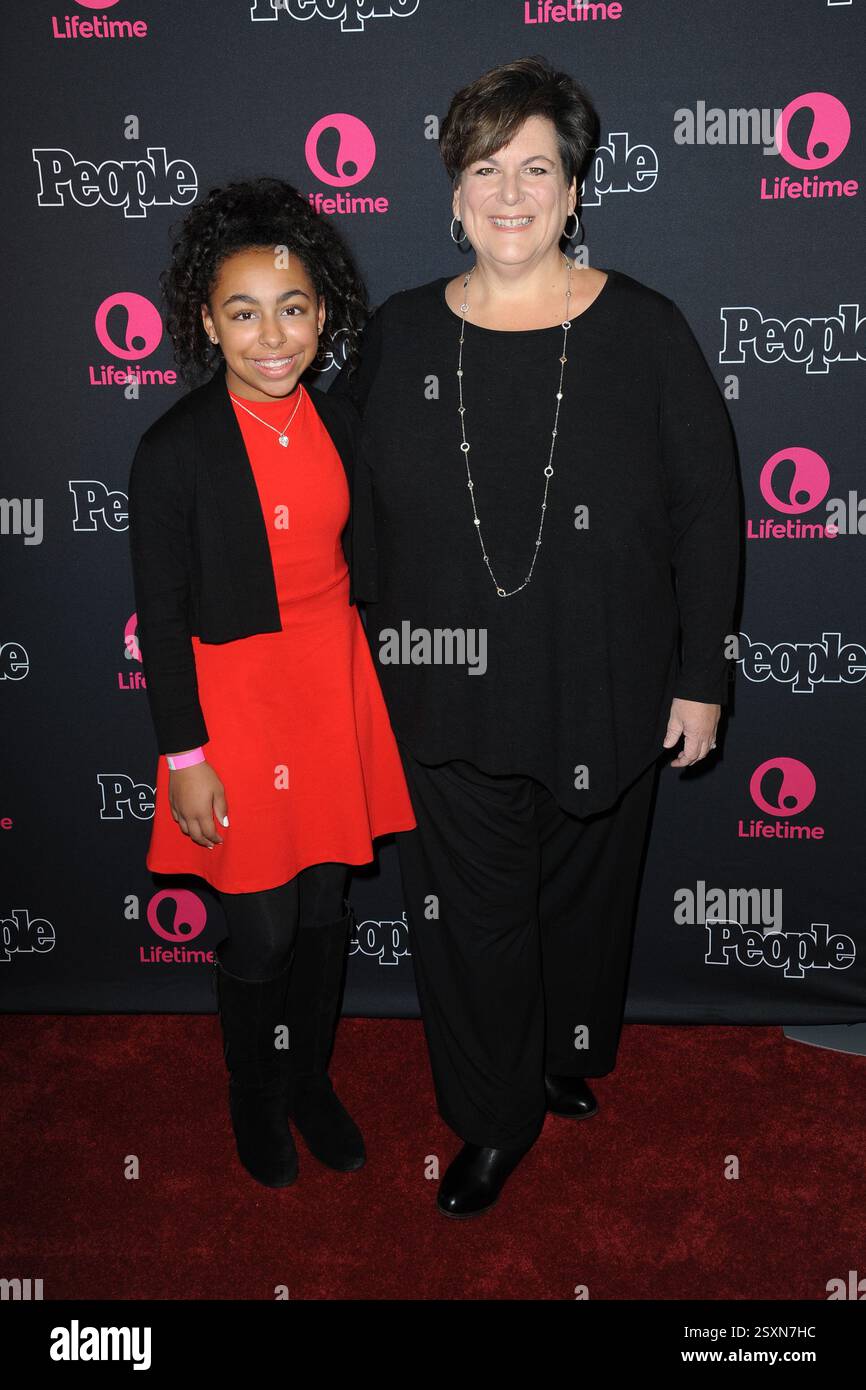 Grace Capeless and Jodi Capeless attending the premiere of Lifetime ...
