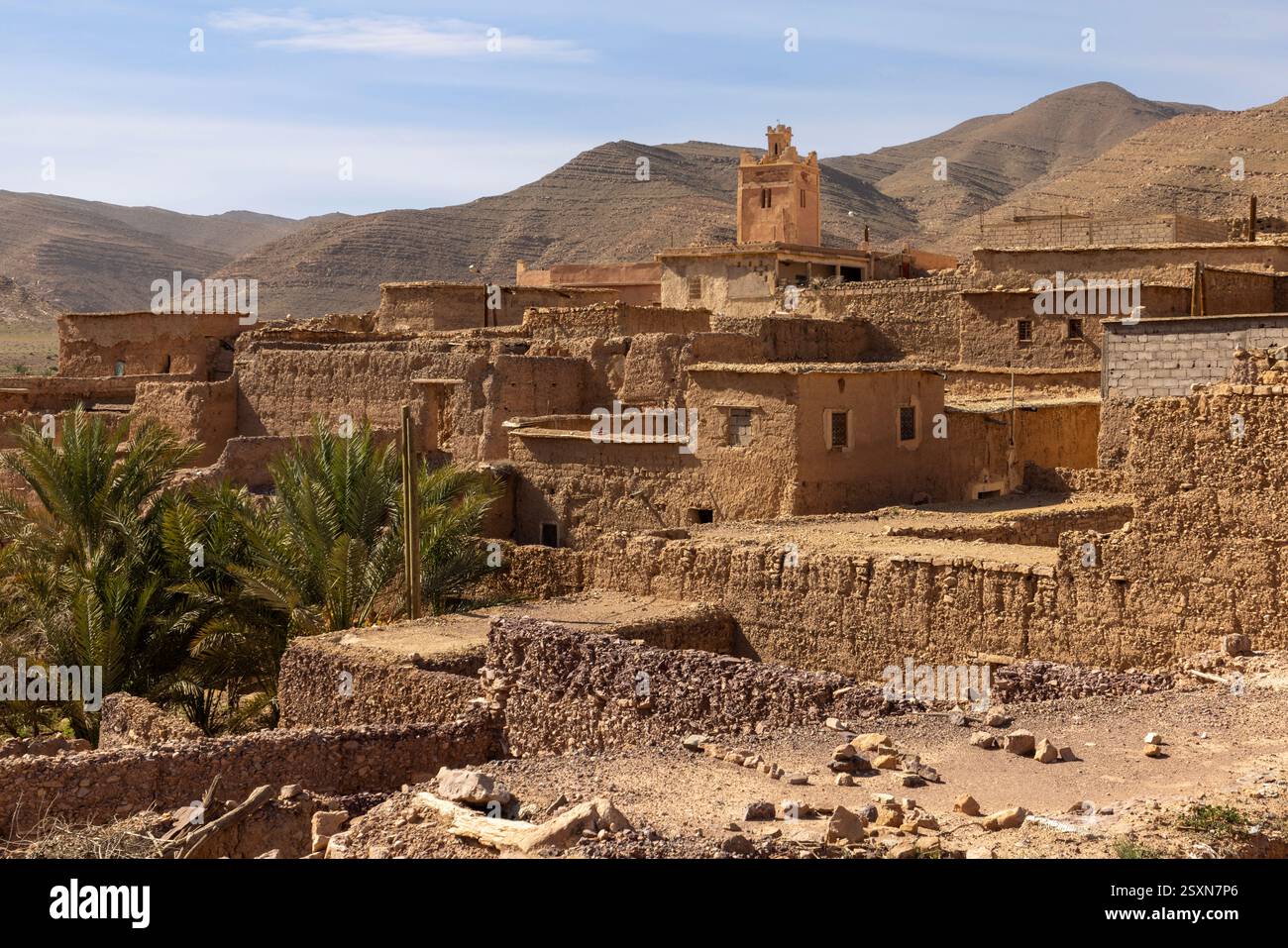 Amazzer, a village situated in Morocco's Ouarzazate province, lies ...