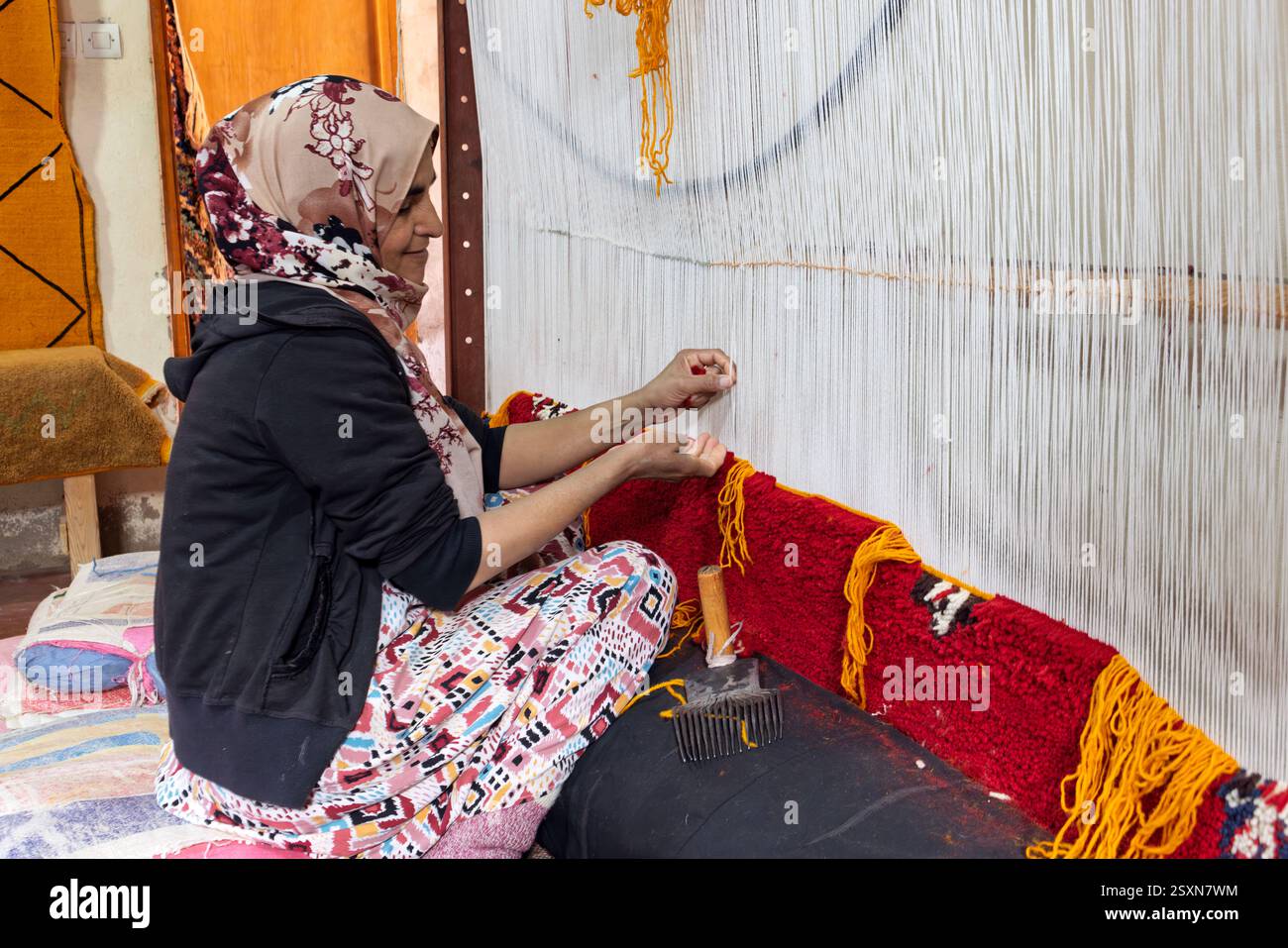 Taznakht is renowned for its Amazigh rugs, its artisans produce designs ...