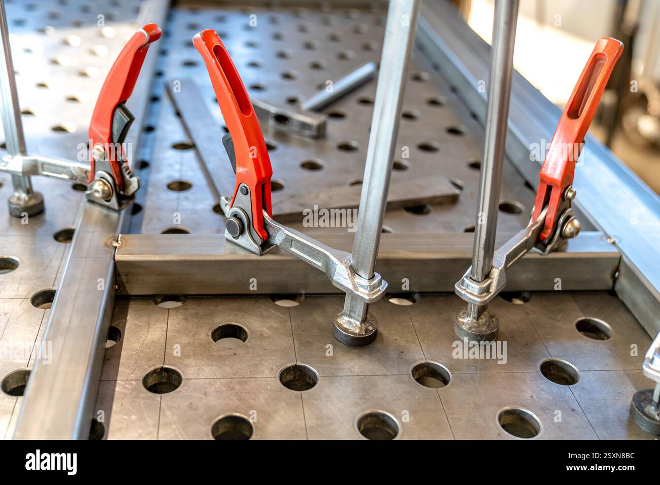 Securing parts hi-res stock photography and images - Alamy