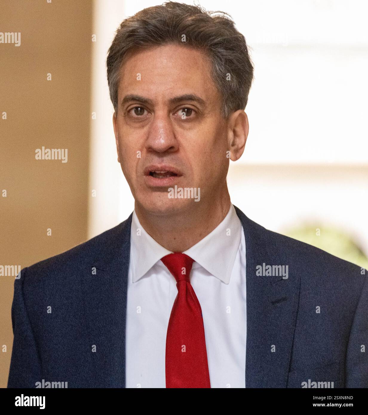London, UK. 25th Feb, 2025. Ed Miliband, Energy Secretary, at a cabinet ...