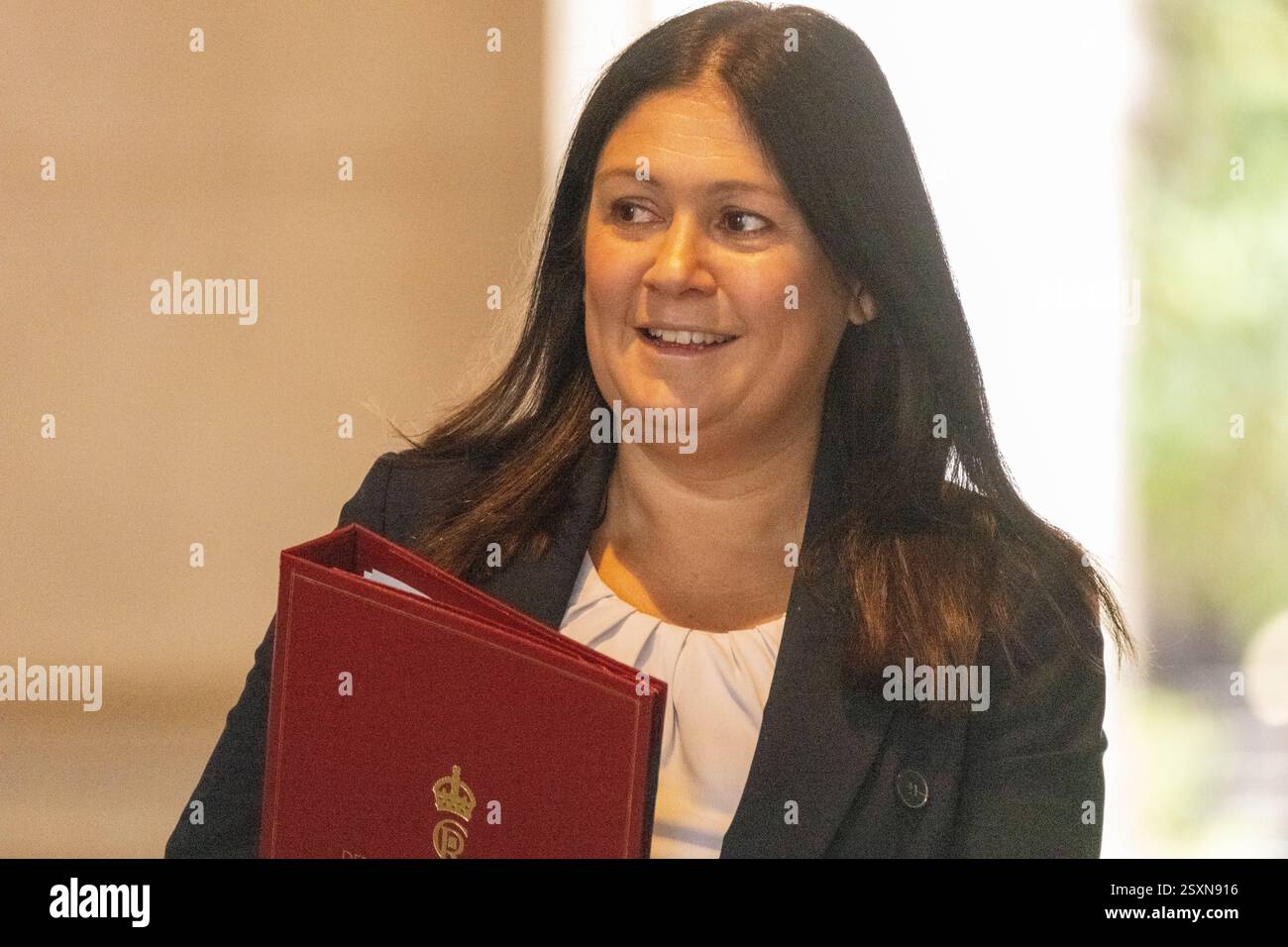 London, UK. 25th Feb, 2025. Lisa Nandy, Culture Secretary, at a cabinet ...