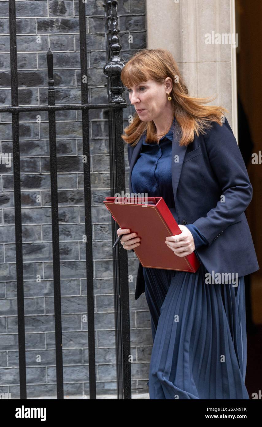 London, UK. 25th Feb, 2025. Angela Rayner, Levelling Up Secretary, at a ...