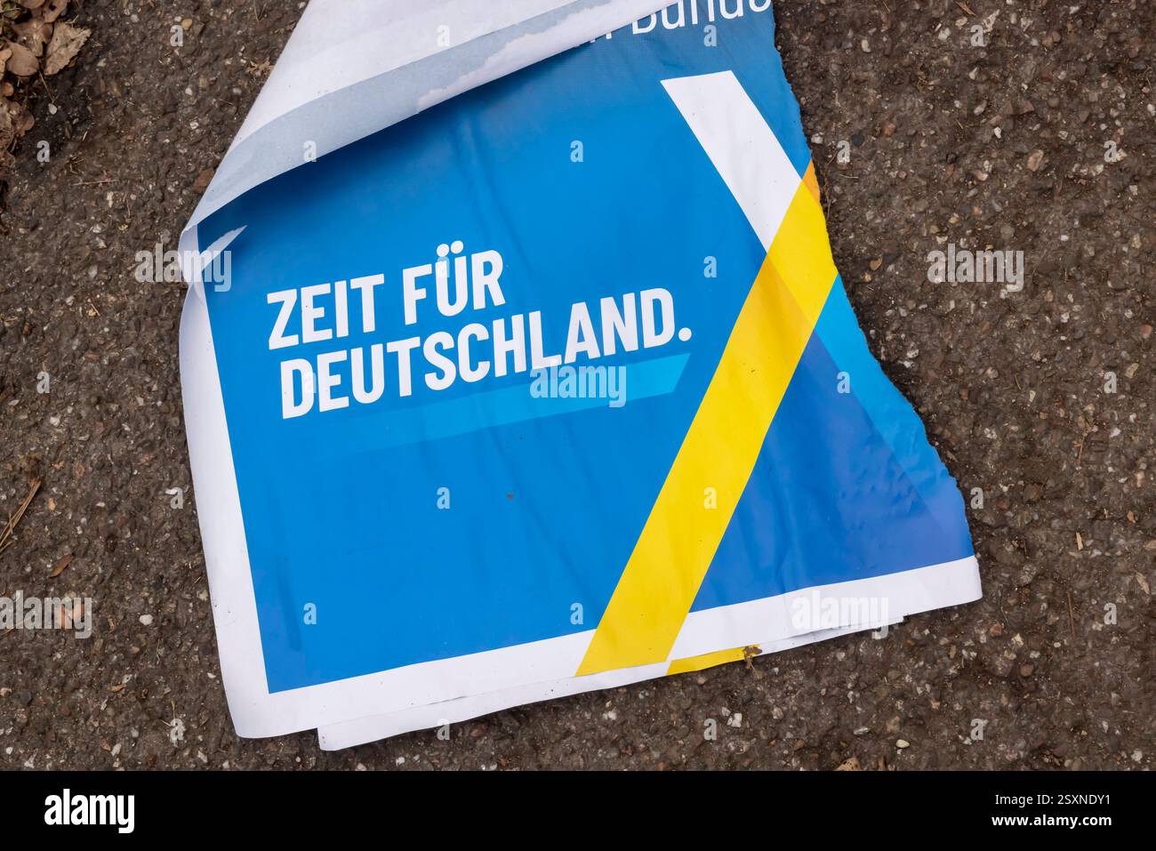 Wahlplakat der Partei AfD zur Bundestagswahl 2025. BTW25. // 24.02.2025 ...