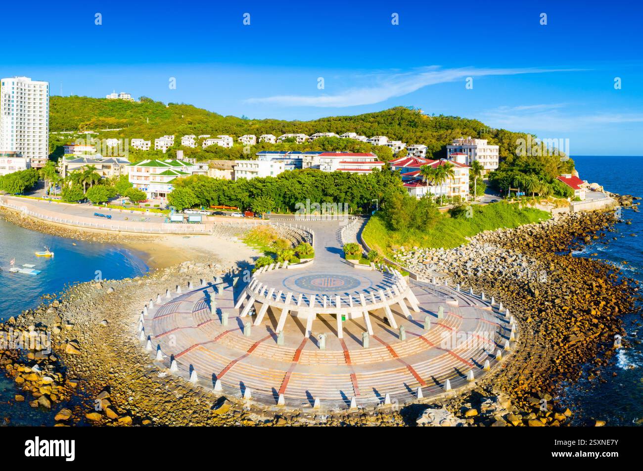 South China Sea release station, hailing island, Yangjiang City ...