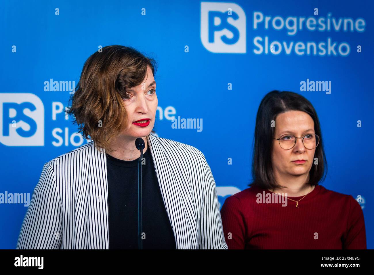 PROGRESSIVE SLOVAKIA PRESS CONFERENCE Slovak Member of Parliament and ...