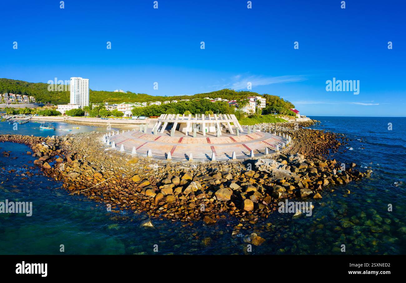 South China Sea release station, hailing island, Yangjiang City ...