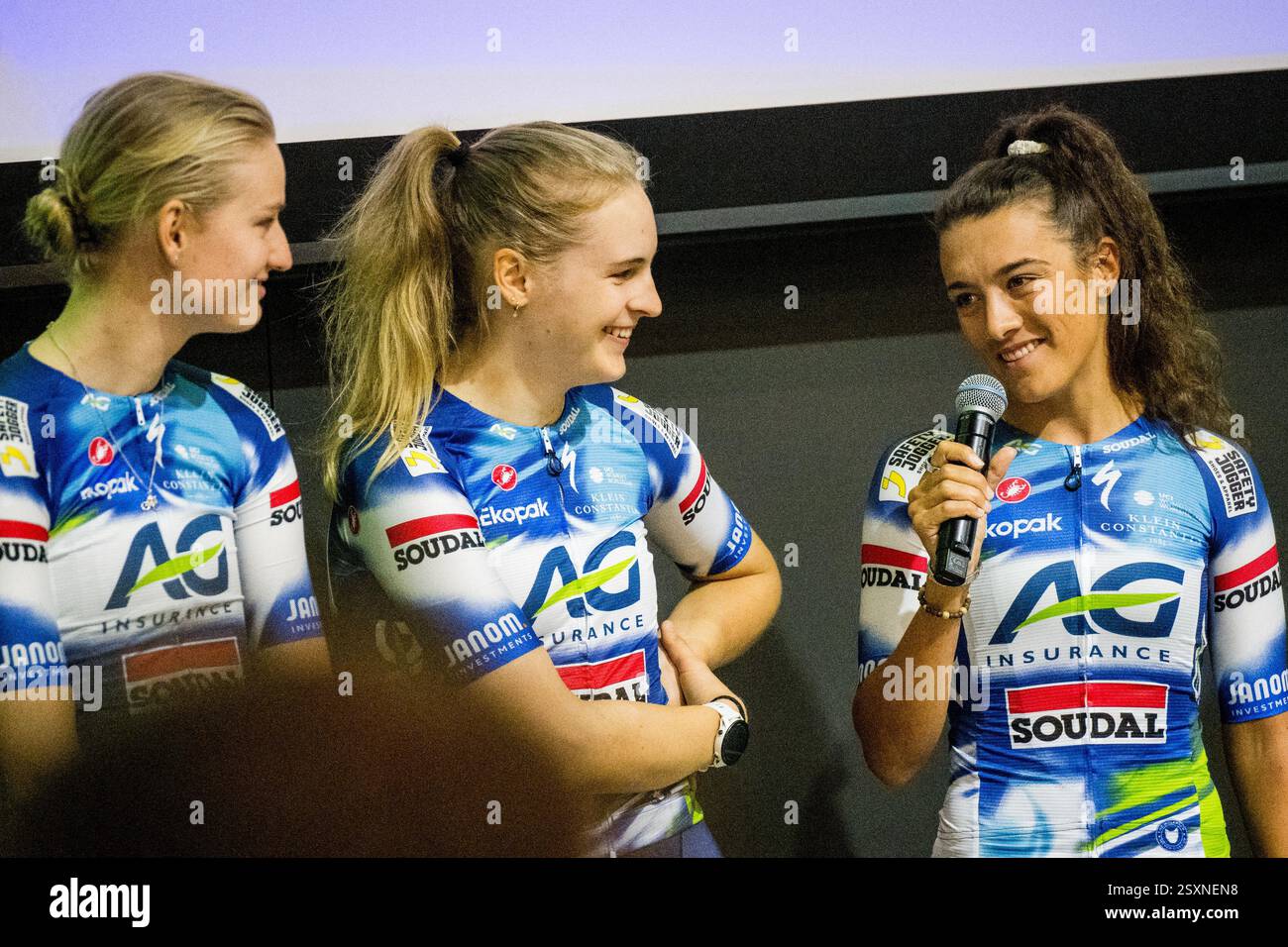 Australian Anya Louw of AG Insurance-Soudal Team pictured during the ...