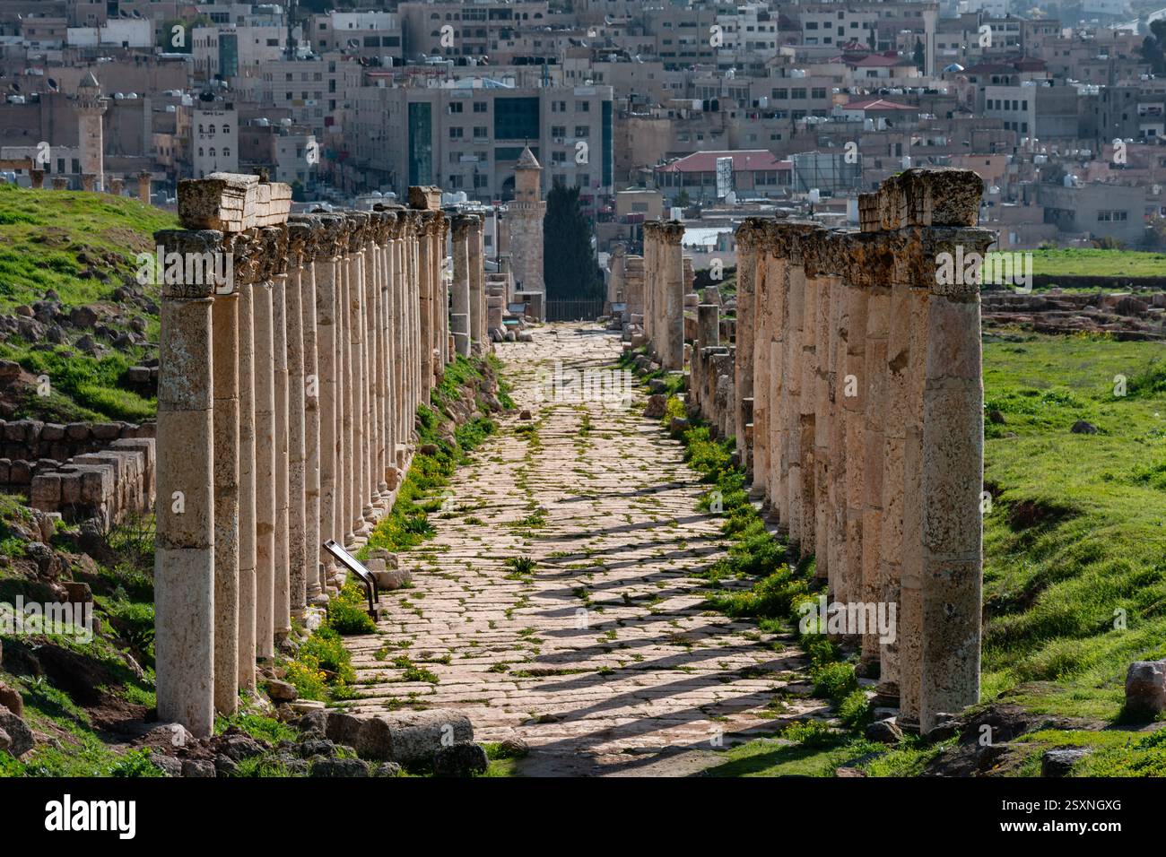 Roman road aerial hi-res stock photography and images - Alamy