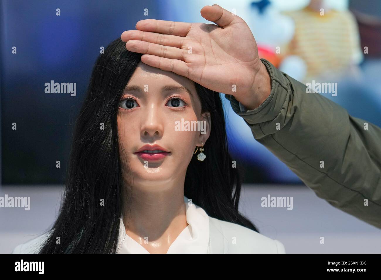 Beijing, China. 24th Feb, 2025. A humanoid robot from UBTECH is ...